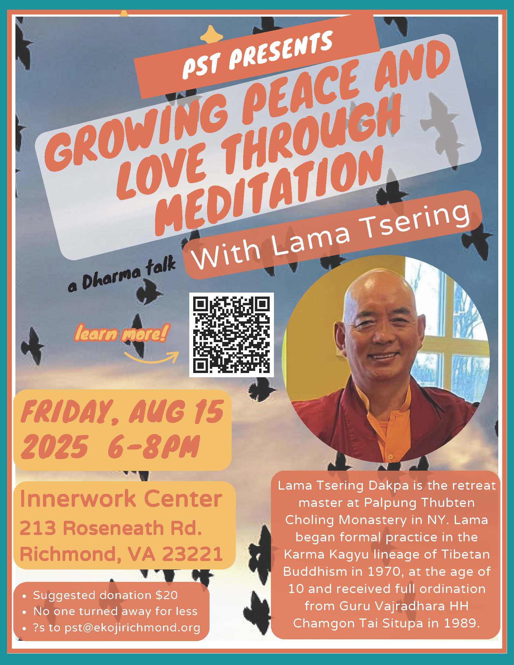 2025 Aug 15-17 | Lama Tsering | Teachings & Empowerments – Palpung ...